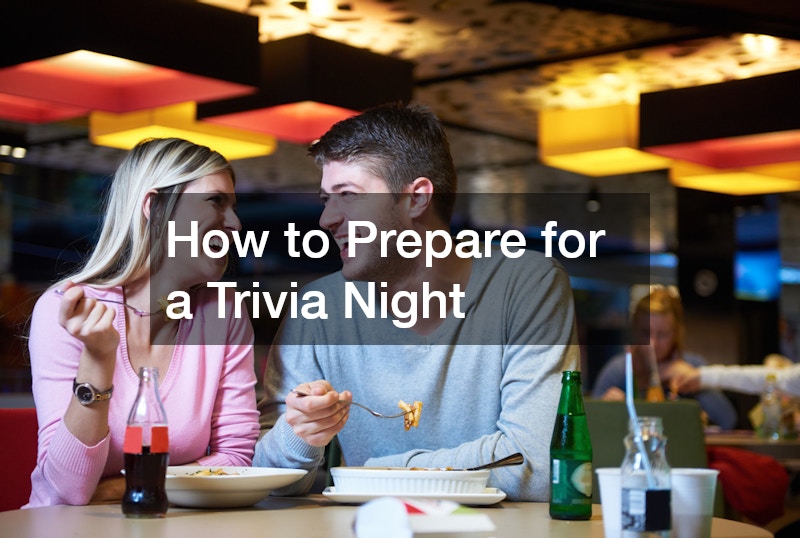 How to Prepare for a Trivia Night - Mom Recipes